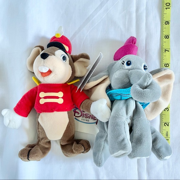 Disney | Toys | Disney Dumbo And Timothy Mouse Plush | Poshmark